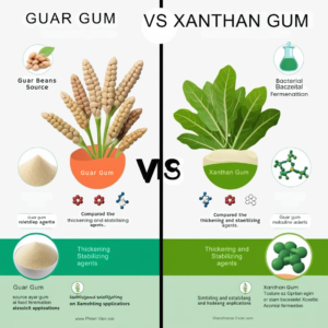 Xanthan Gum vs. Guar Gum - Formula Chemistry